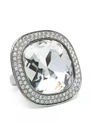 SWAROVSKI Una Angelic Cushion-cut Ring - Silver