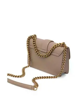 Just Cavalli Snake-plaque Chain-link Shoulder Bag - Neutrals
