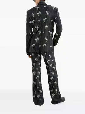 Dolce & Gabbana Double-breasted Palermo Wool Suit With Embroidery