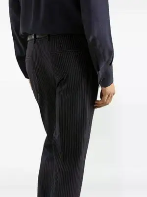 Dolce & Gabbana Wool Pinstripe Trousers