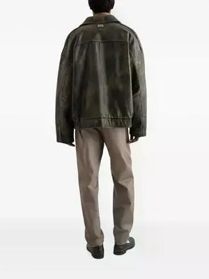Dolce & Gabbana Bull Leather Jacket