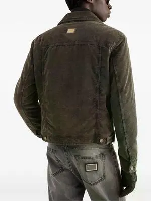 Dolce & Gabbana Padded Canvas Bomber Jacket