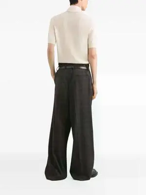 Dolce & Gabbana Glen Plaid Trousers