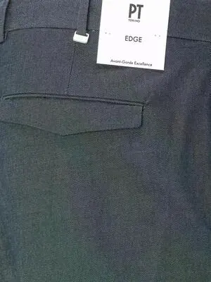 PT TORINO Edge Pressed-crease Trousers