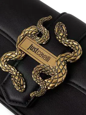Just Cavalli Snake-plaque Chain-strap Mini Bag