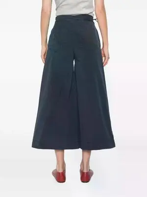 DAMSON MADDER Antiqued-finish Culotte Trousers