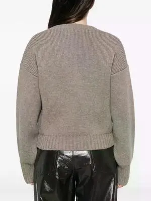 RÓHE Sculptural V-neck Sweater
