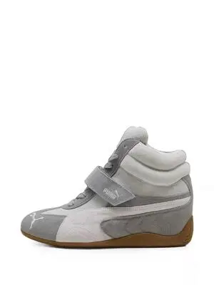 PUMA Speedcat Wedge Touch-strap Sneakers - Grey