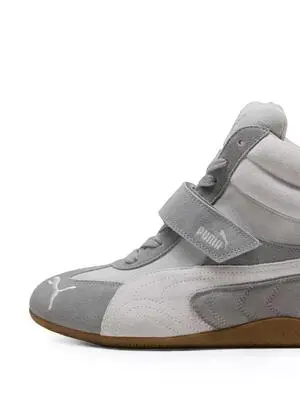PUMA Speedcat Wedge Touch-strap Sneakers - Grey
