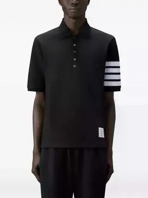Thom Browne Pique 4-bar Polo