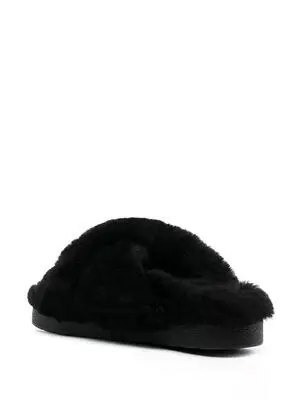 Inuikii Shearling Slip-on Sandals