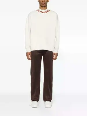 Palm Angels Logo-print Cotton Sweatshirt