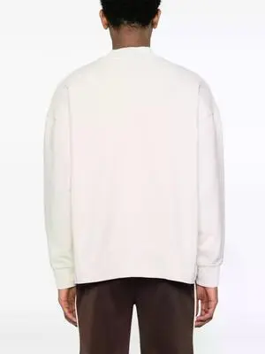 Palm Angels Logo-print Cotton Sweatshirt