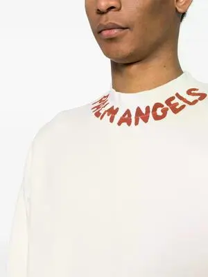 Palm Angels Logo-print Cotton Sweatshirt