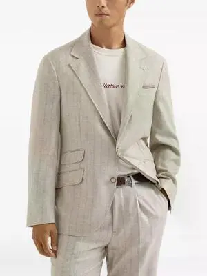 Brunello Cucinelli Cavallo Striped Blazer