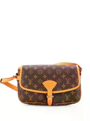 LOUIS VUITTON Sologne Handbag Monogram Canvas Crossbody Bag - Brown