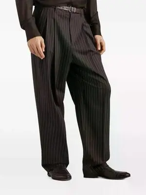 Dolce & Gabbana Pinstripe Wool Trousers