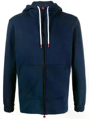 Kiton Zip-front Hoodie