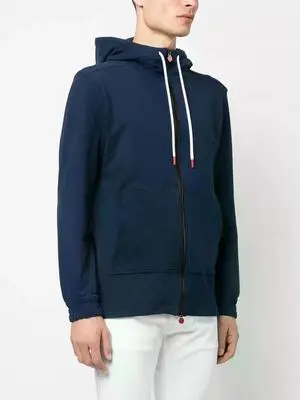 Kiton Zip-front Hoodie