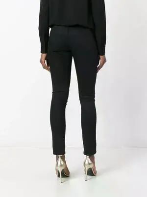 Saint Laurent Raw Low Waisted Skinny Jeans
