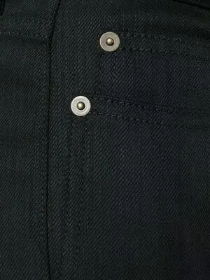 Saint Laurent Raw Low Waisted Skinny Jeans