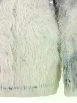 MAISON MARGIELA Leopard-pattern Faux-fur Cardigan