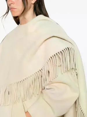 RÓHE Double-faced Fringe Coat