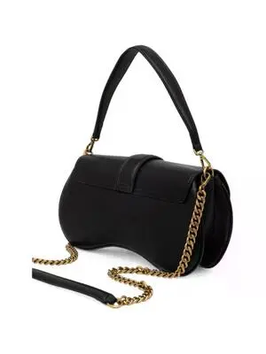 Just Cavalli Iconic Snakes Logo-plaque Crossbody Bag