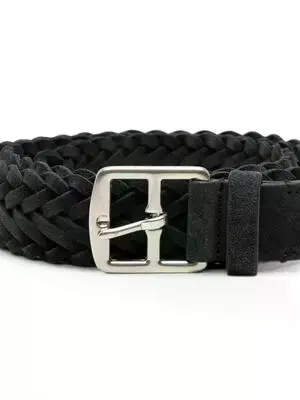 Officine Creative Braided Suede Belt