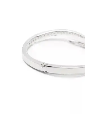SWAROVSKI Vienna Swan Bangle - Silver