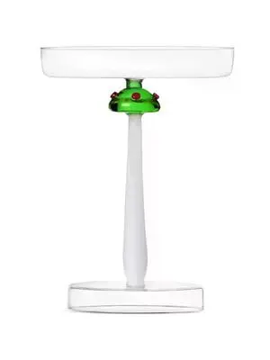 ICHENDORF MILANO Alice Mushroom-detail Cake Stand - Green