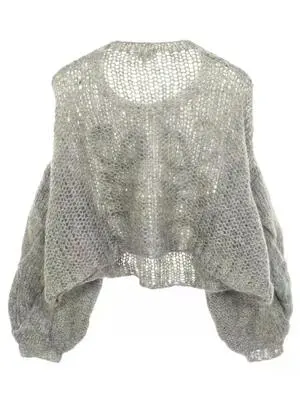 Loewe 2010s Anagram Knitted Sweater
