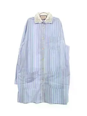 Gucci 2010s Striped Shirt Dress