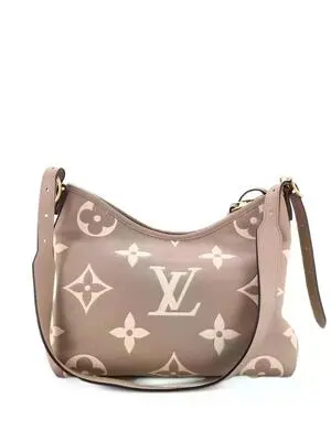 LOUIS VUITTON Carryall Bicolor Monogram Empreinte Giant Pm Hobo Bag - Neutrals