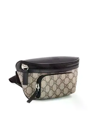Gucci Eden Waist Bag Gg Coated Canvas Medium Belt Bag