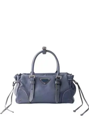 Prada Karin Small Leather Bag - Blue