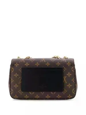 LOUIS VUITTON Marceau Handbag Monogram Canvas With Leather Shoulder Bag - Black