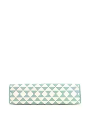 Prada Jacquard Large Tote Bag - Green