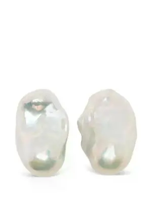 MONIES Marée Baroque Pearl Earrings - Neutrals