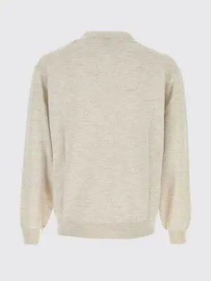 Kenzo Wool V-neck Cardigan With Contrasting Embroidered Logo