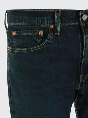 LEVI'S Tapered Fit Mid-rise Stretch Cotton Jeans - Blue