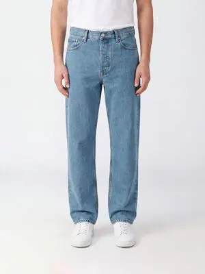 Dries Van Noten Mid-rise Wide-leg Jeans In Cotton Denim - Blue
