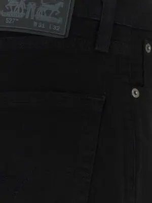 LEVI'S 527 Slim Fit Bootcut Jeans - Black