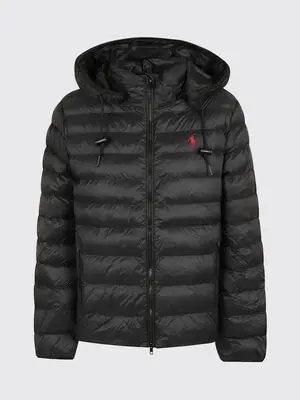Polo Ralph Lauren Nylon Hooded Puffer Jacket - Black