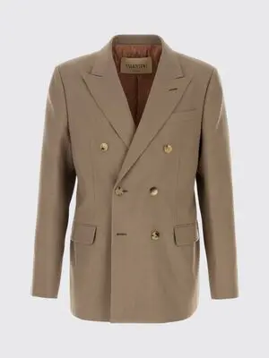 Valentino Garavani Double-breasted Blazer In Pure Virgin Wool