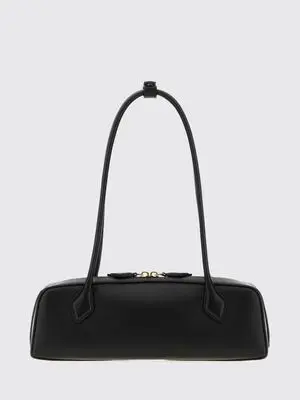 Alaïa Le Teckel Leather Shoulder Bag - Black