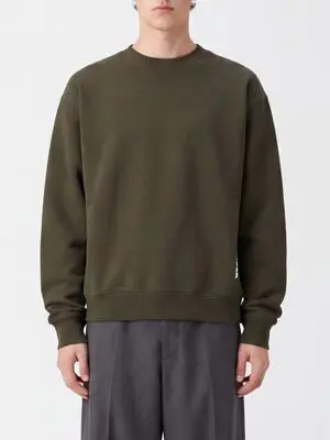 JIL SANDER Crewneck Cotton Sweatshirt With Elasticated Cuffs And Hem
