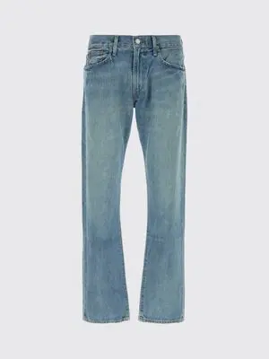 Polo Ralph Lauren Straight Fit Cotton Denim Jeans With Embroidered Pony Logo