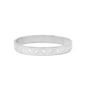 SHYMI Marquise Shape Bangle - Silver