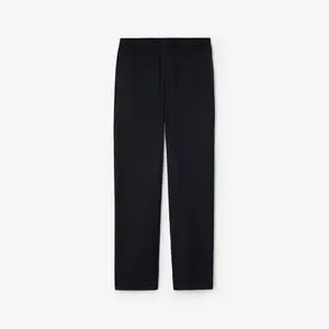 Burberry Wool Flannel Track Pants